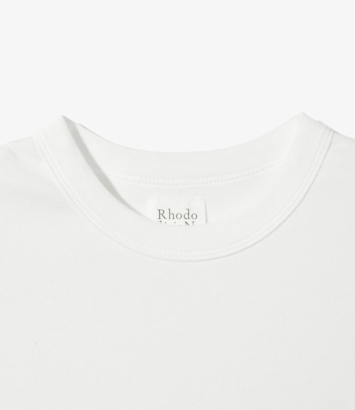 Rhodolirion - Frill Tail Sleeveless Tee - White | Nepenthes America