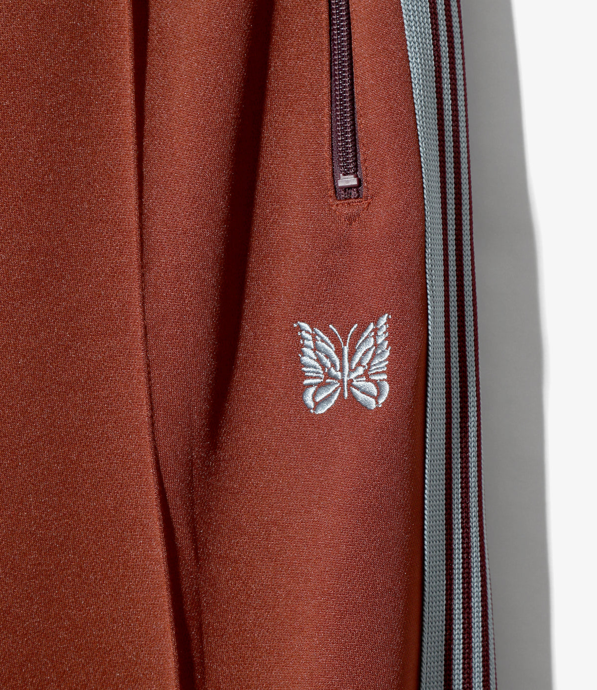 Needles - Narrow Track Pant - Rust - Poly Smooth | Nepenthes America