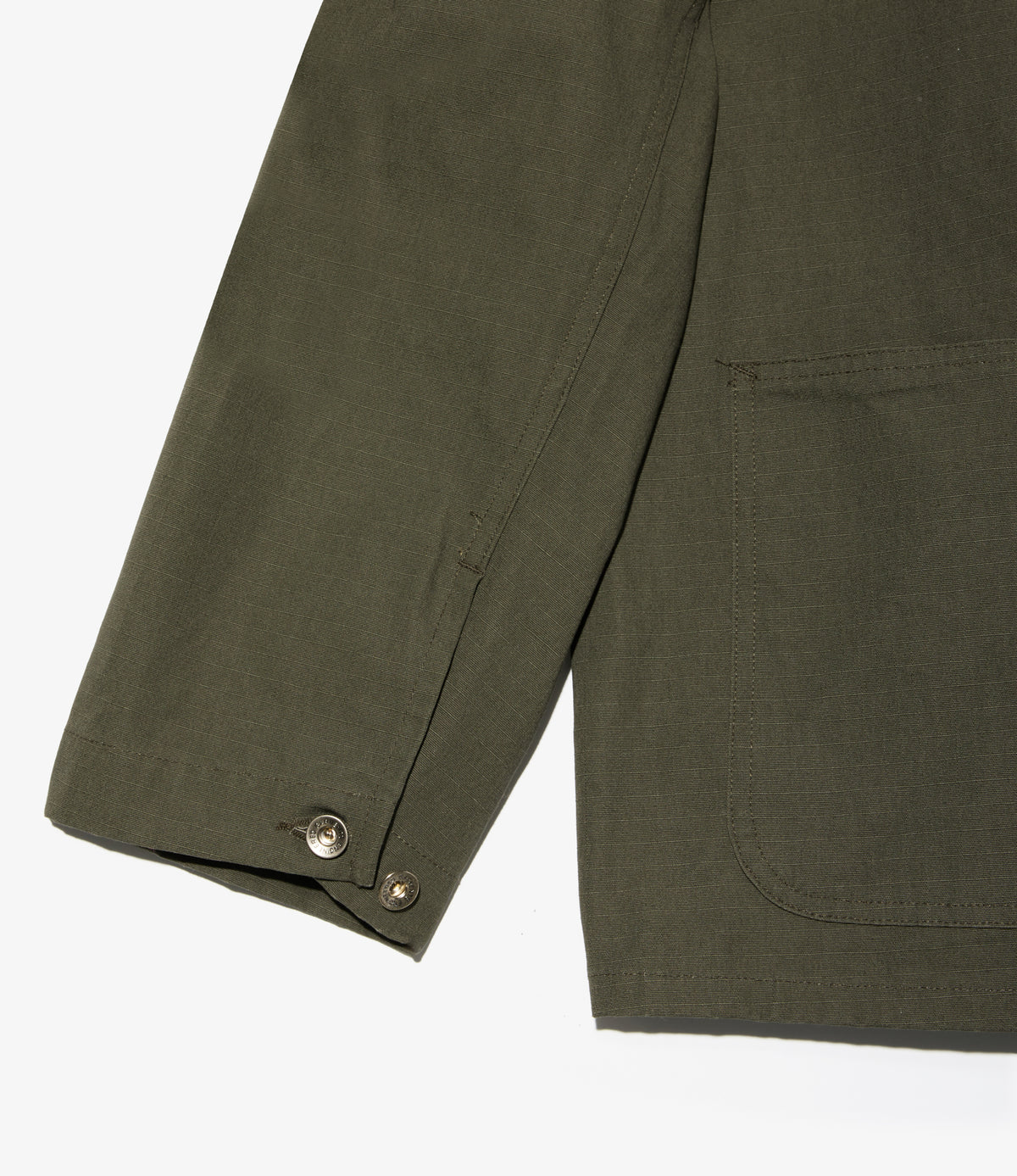 Engineered Garments Workaday - Utility Jacket - Olive Heavyweight ...